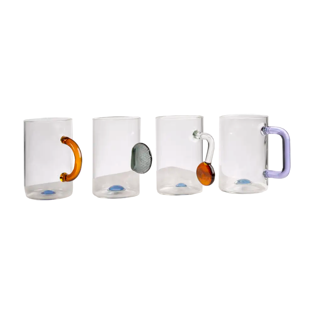 Set tazas de vidrio – Dikat